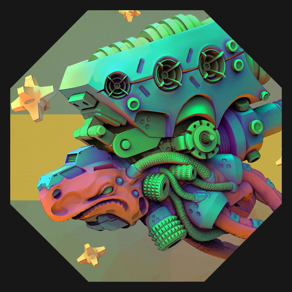 ArtStation - Mech creature