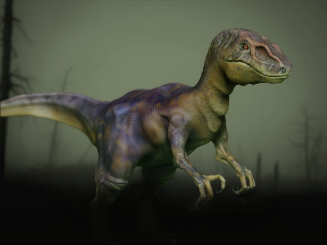ArtStation - Raptor sculpt