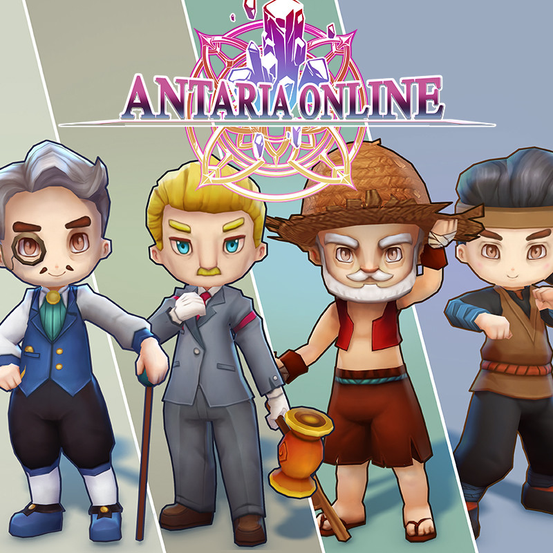 ArtStation - Antaria Online - NPC Character Set