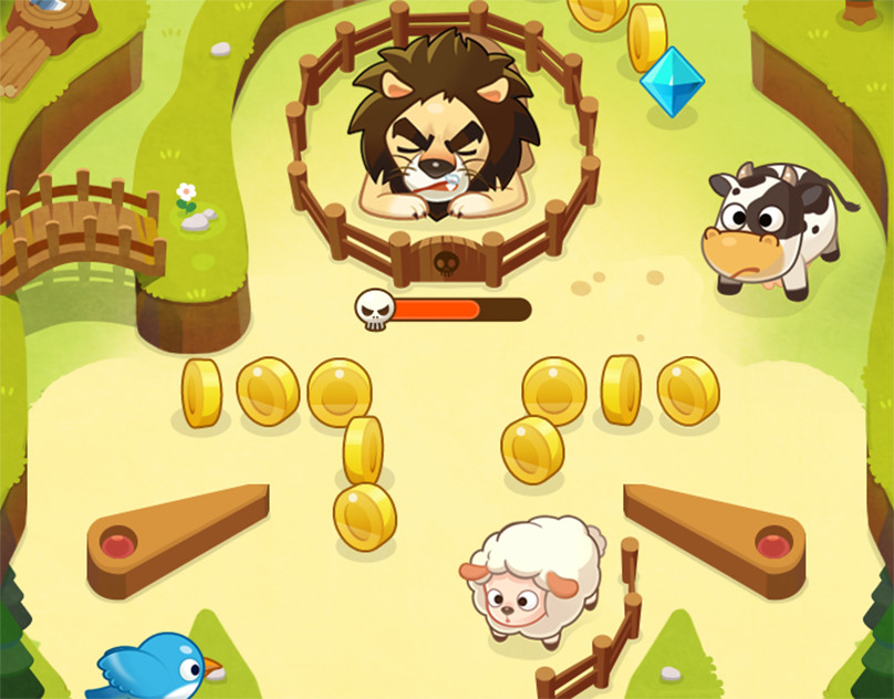 ArtStation - PINBALL GAME UI Design (2014)