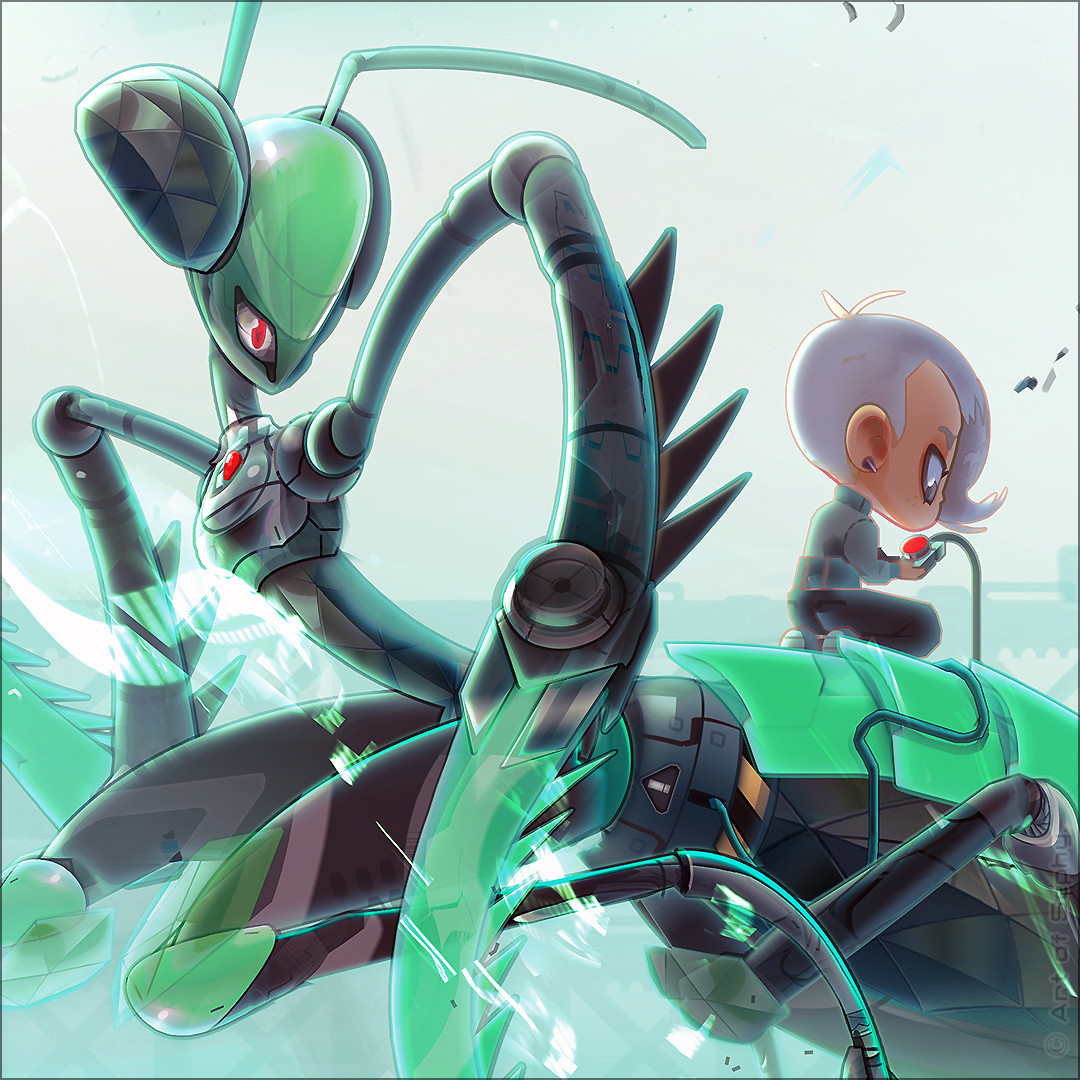 ArtStation - Character-Design Challenge : Insect Warrior.