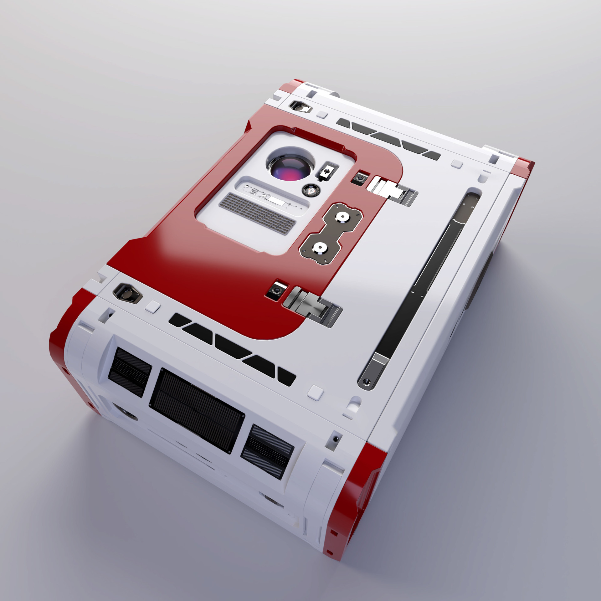 ArtStation - Sci-Fi Crate - Hard Surface practice