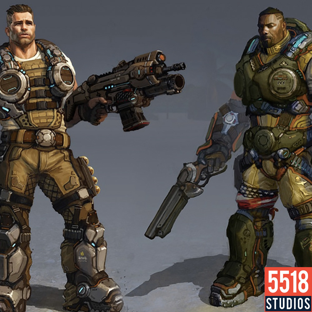 ArtStation - 2D Concept art - Soldiers