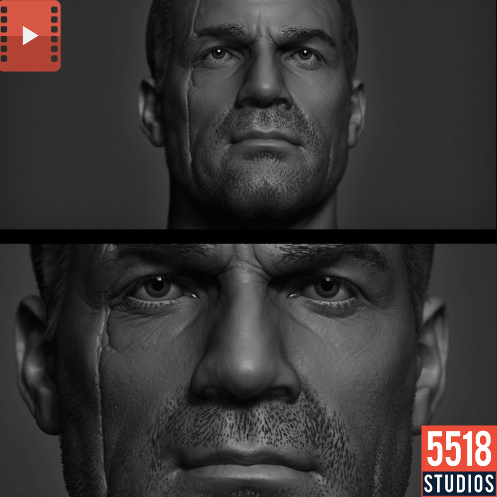 ArtStation - 3D character sculpts for Next-Gen Gaming Project