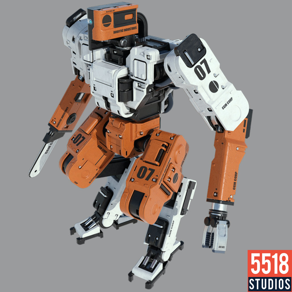 ArtStation - Military Robot