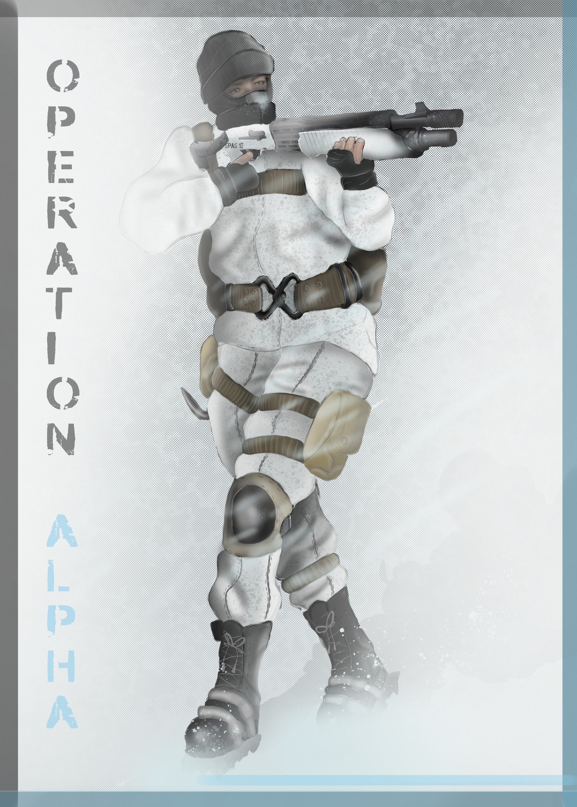 ArtStation - Concept art for Operation Alpha