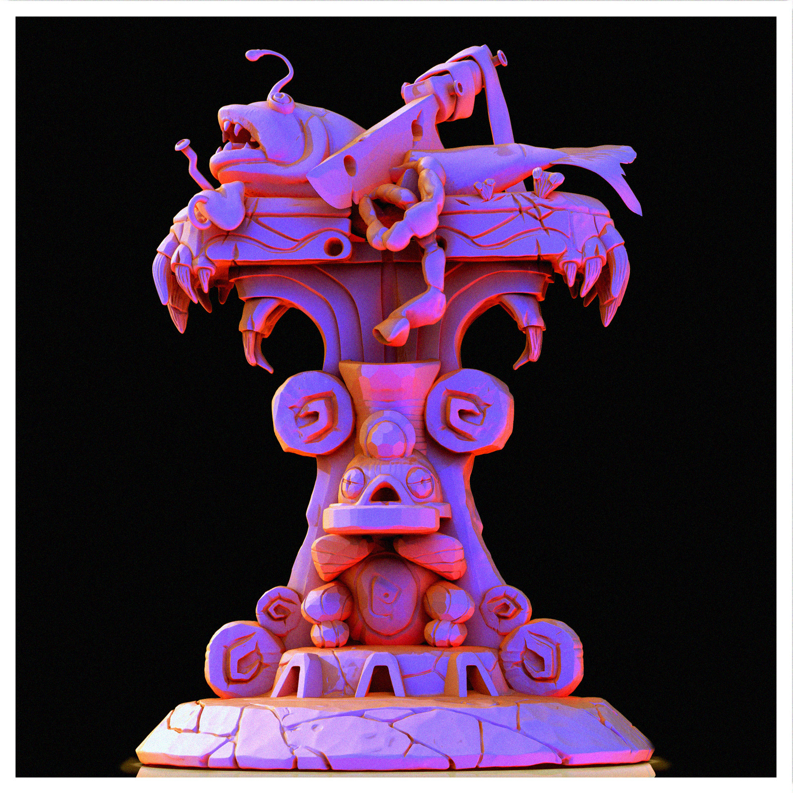 ArtStation - Fish Altar of Sacrifice