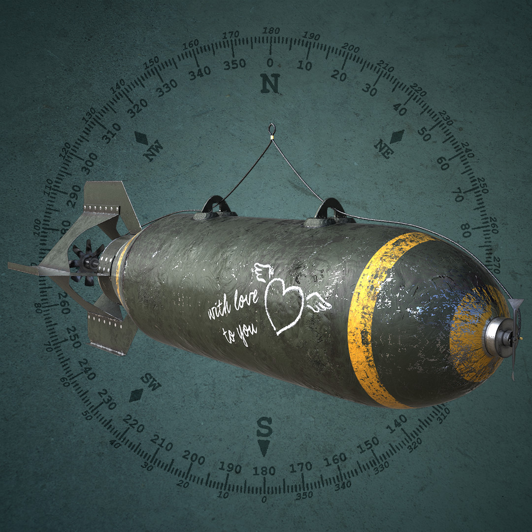 ArtStation - Bomb AN-M64-43