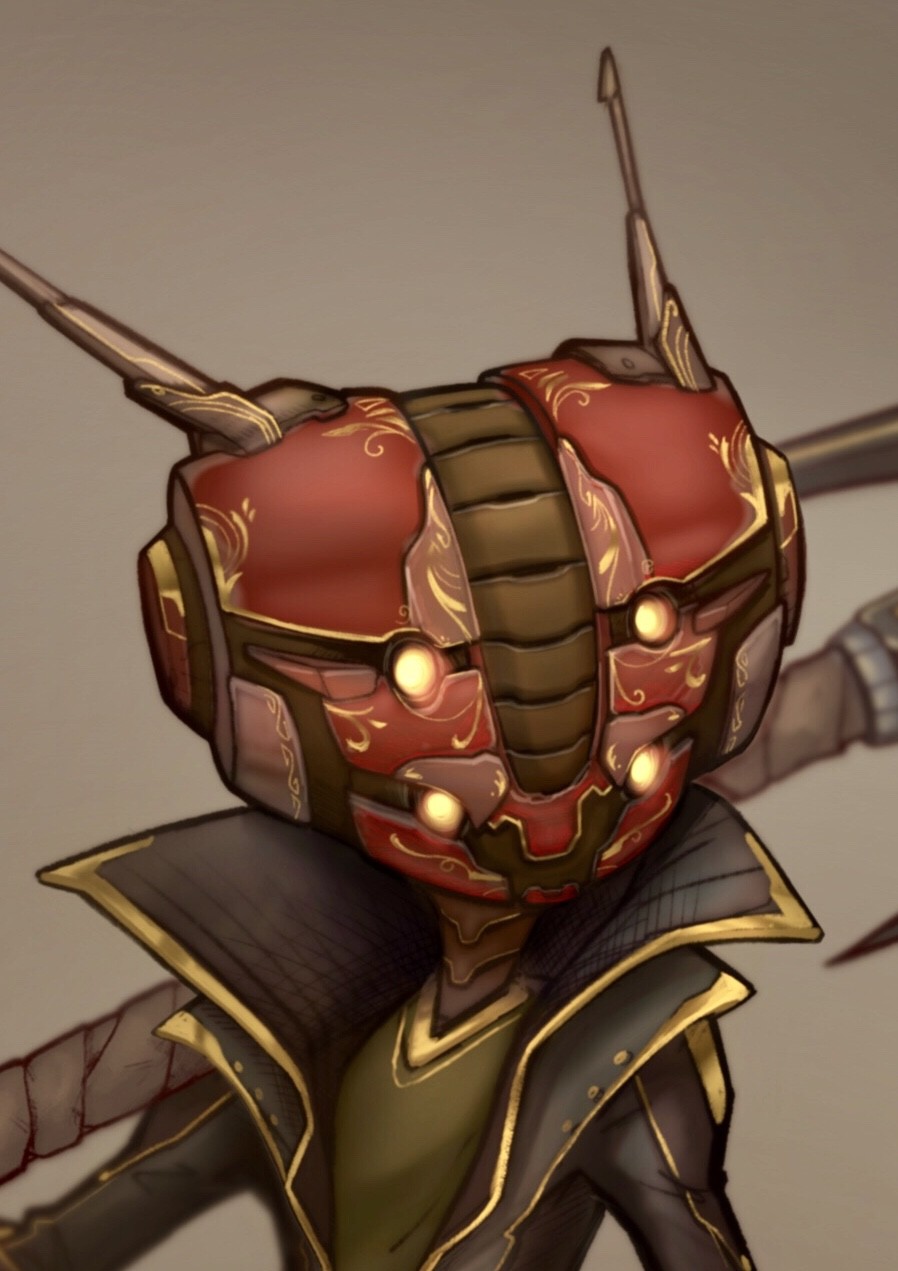 ArtStation - Space Insect Pirate