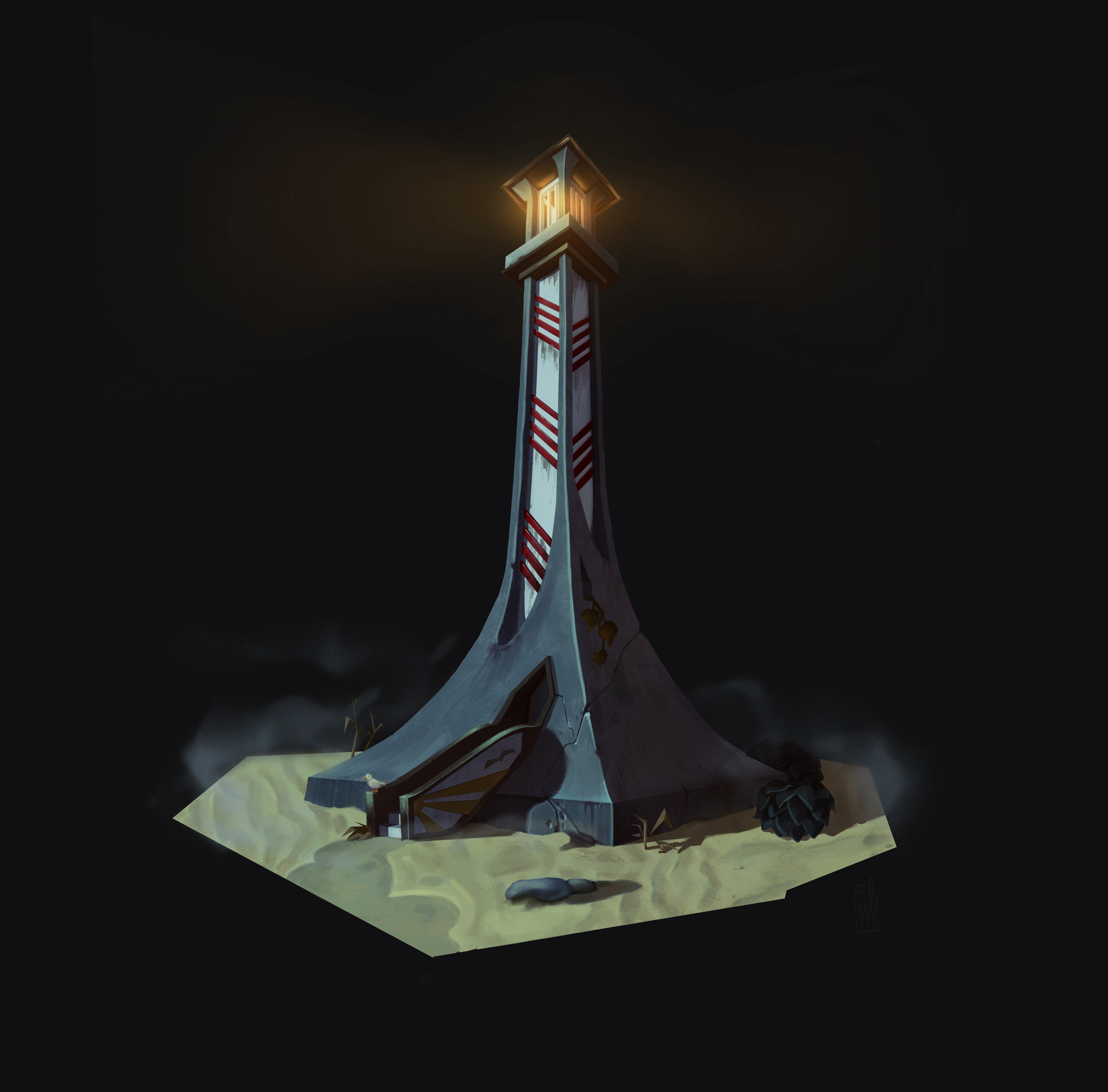 ArtStation - Character's house