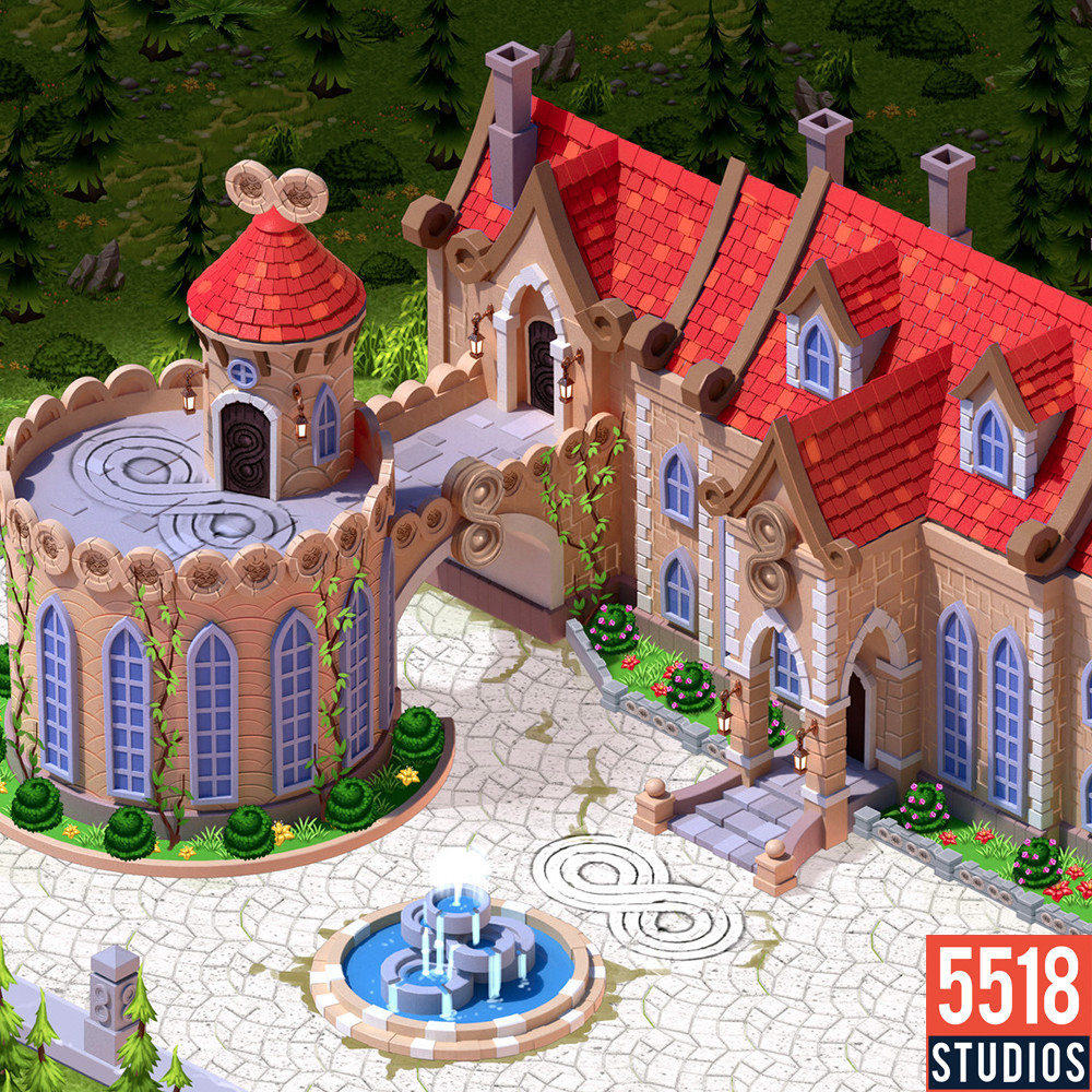 ArtStation - Concept art for Match 3 game