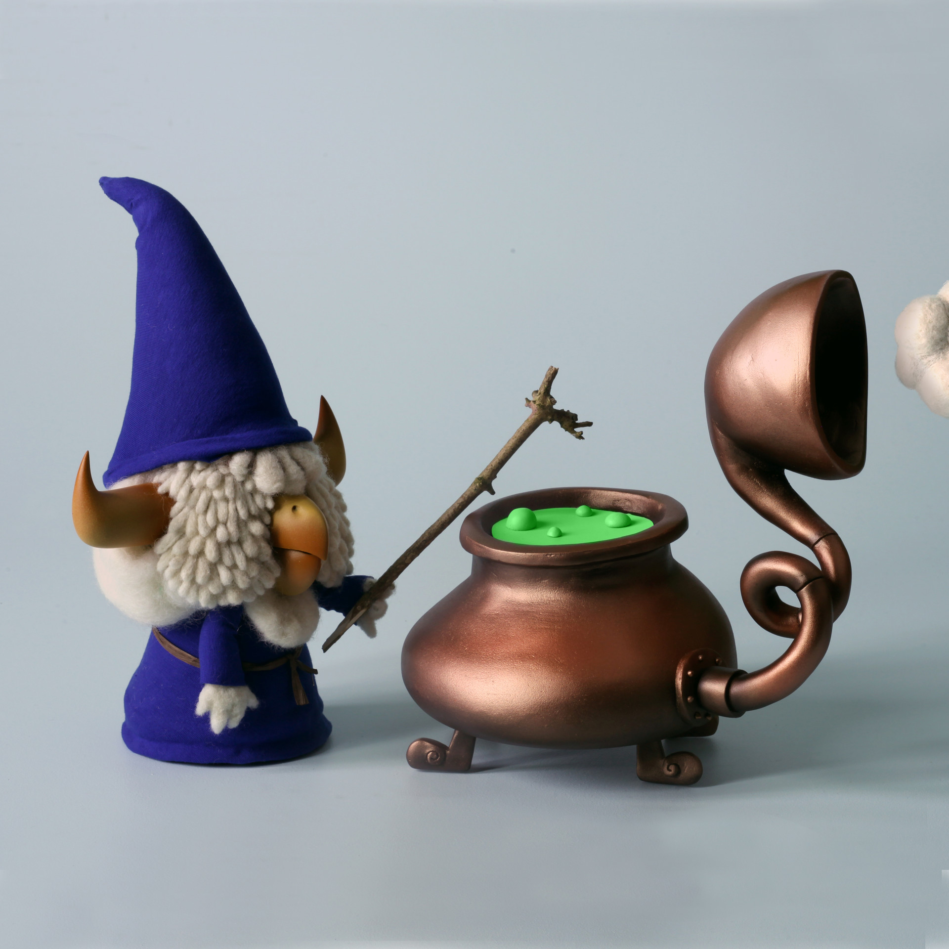 ArtStation - The Owlchemist and the Cauldron
