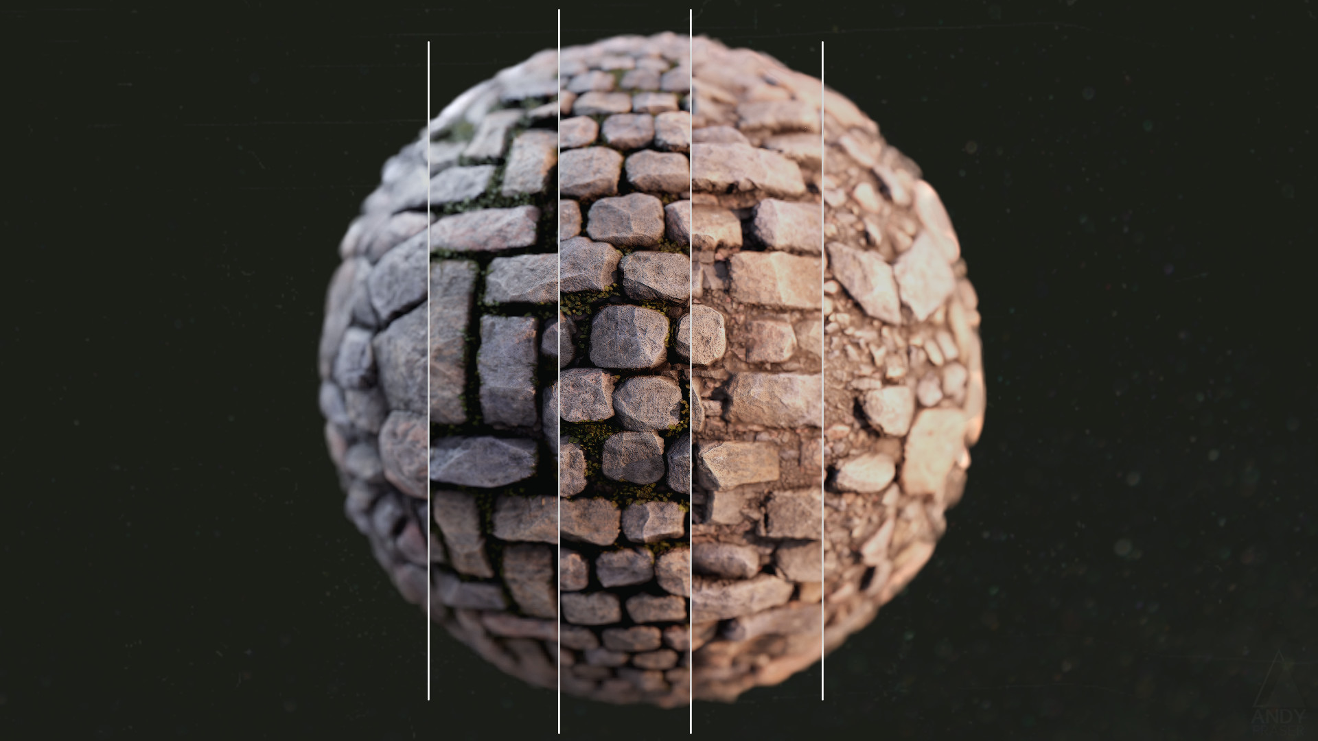 ArtStation - Substance Designer - Stone Wall/Rocks