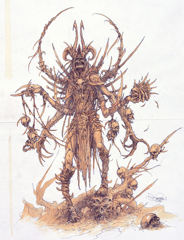 ArtStation - Undead concept drawings