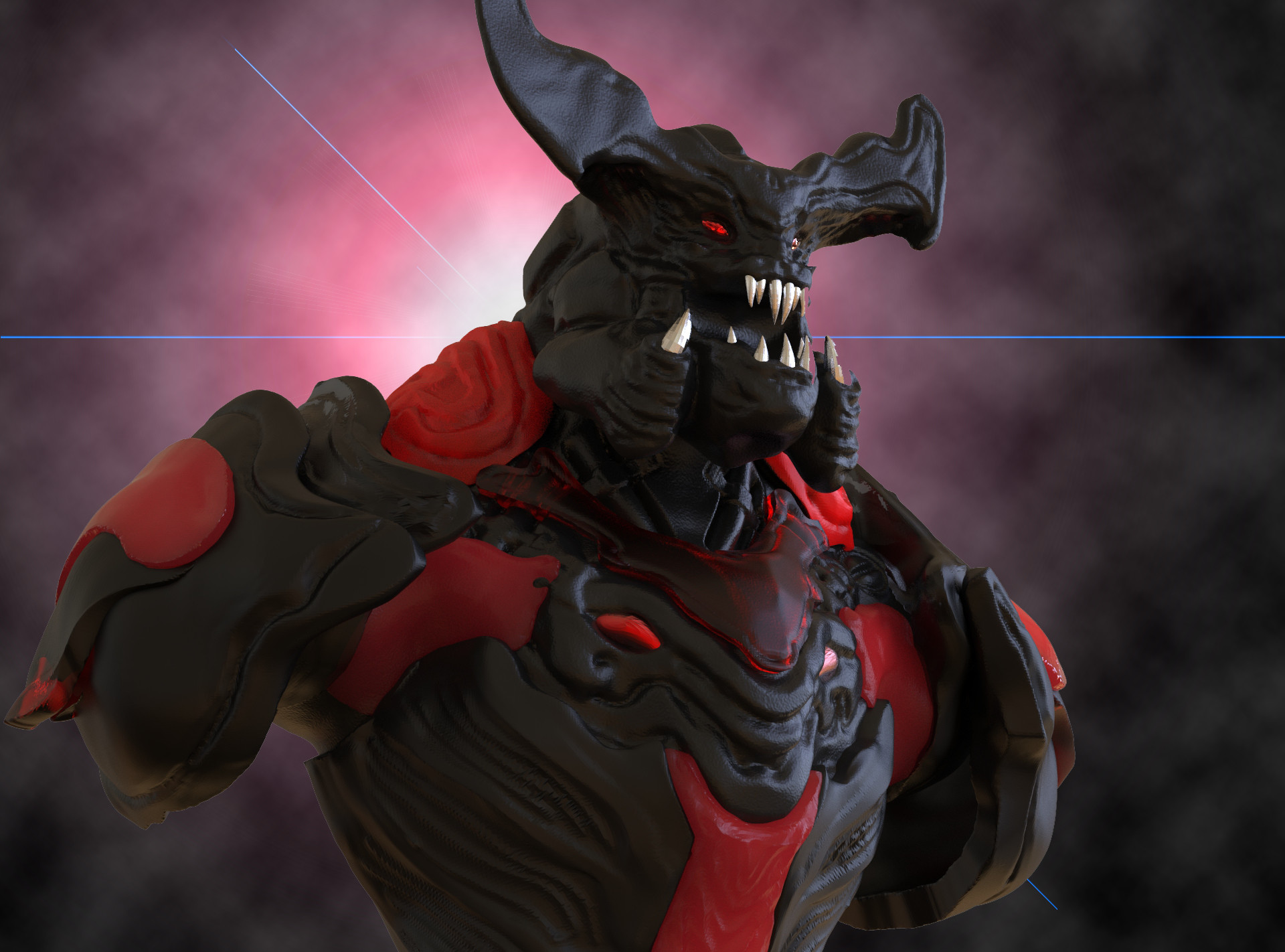 ArtStation - DEMON KNIGHT