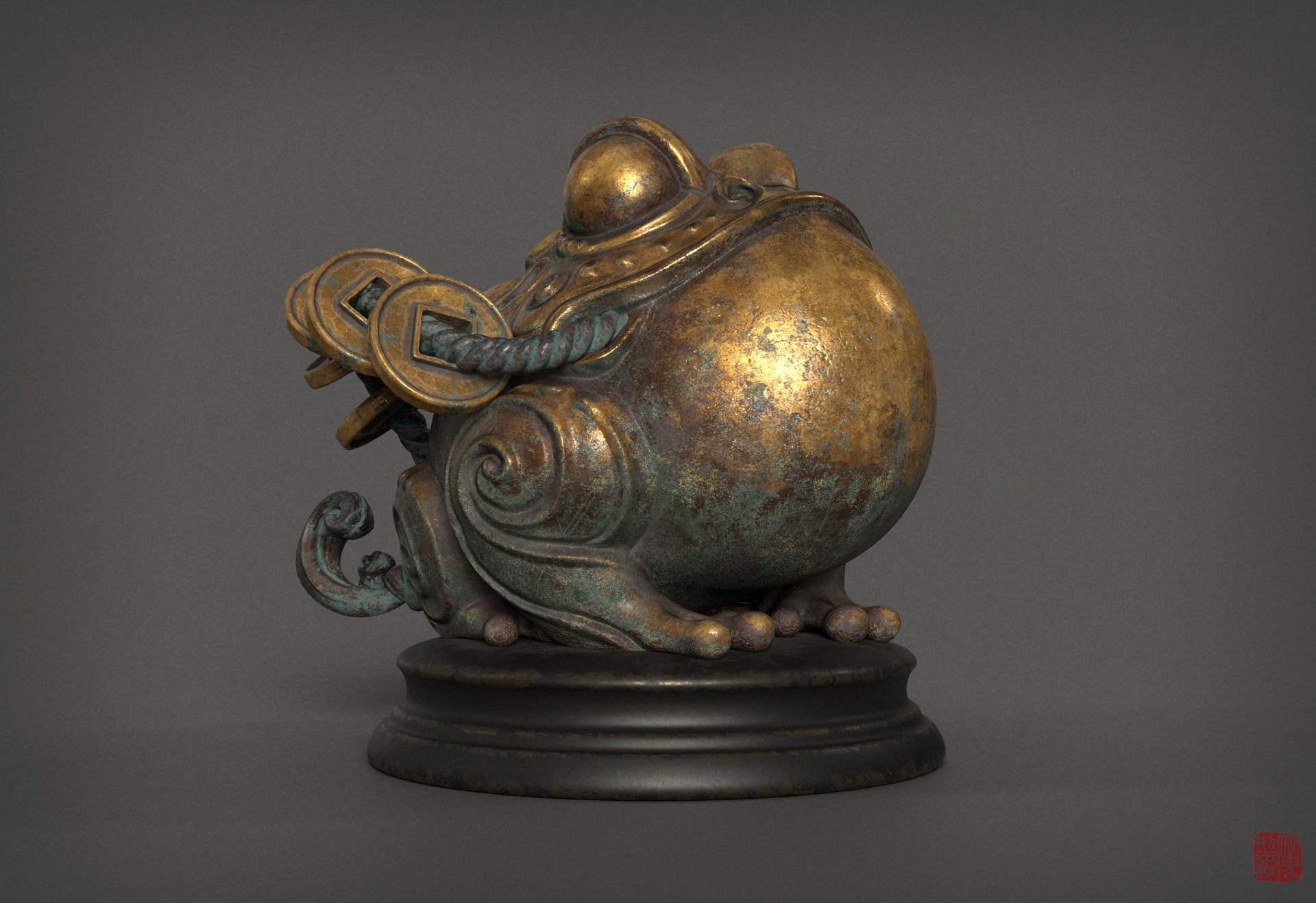ArtStation - Copper Frog