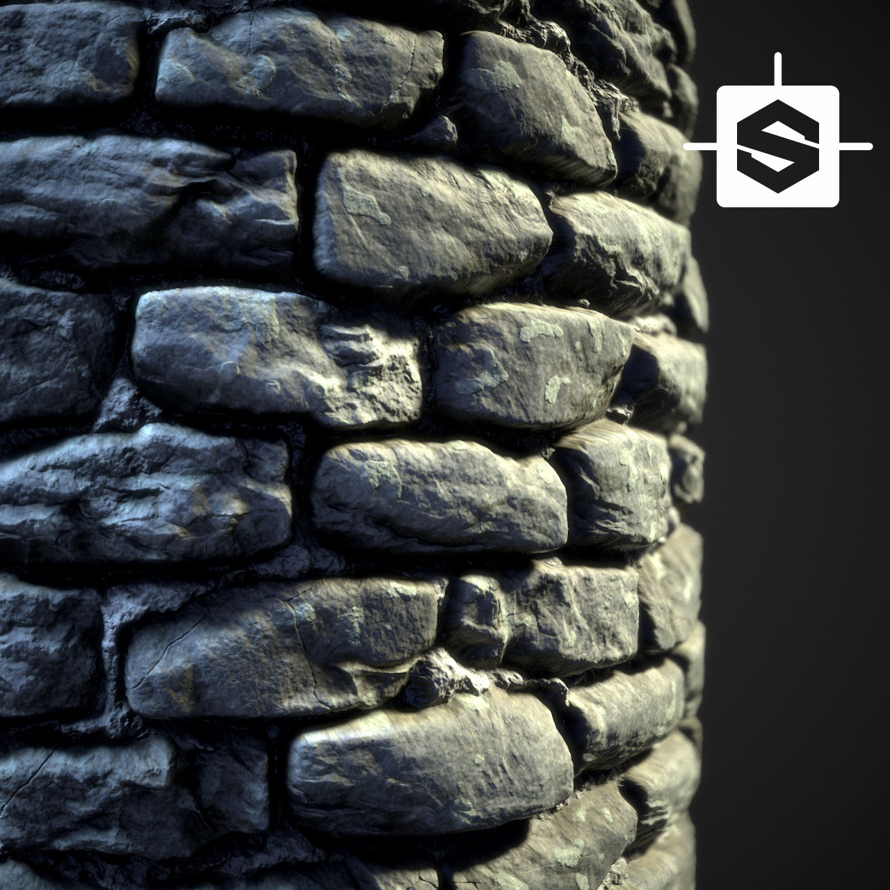 ArtStation - Japanese Rock Wall