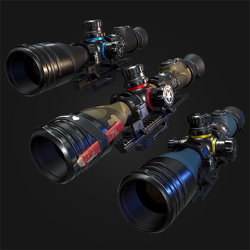 ArtStation - Military Scope Pack