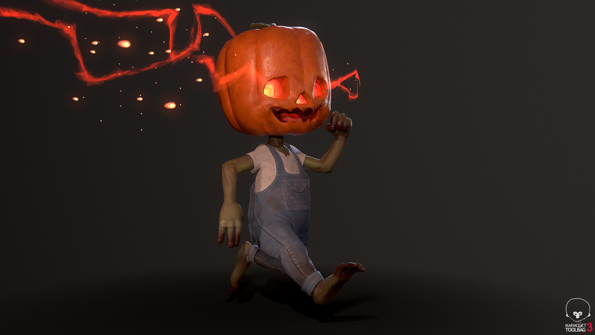 ArtStation - Pumpkin boy