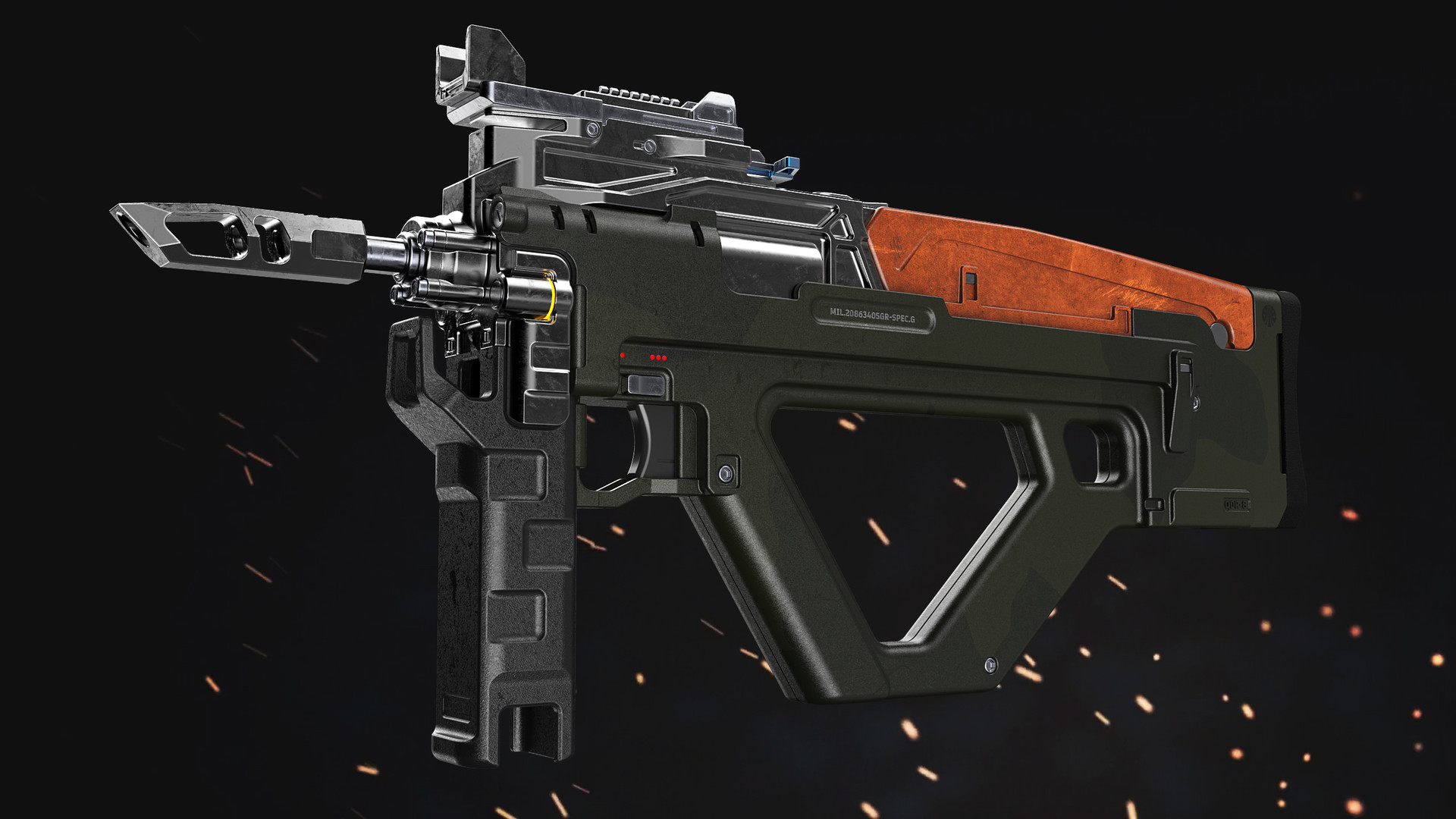 ArtStation - QDR-8 SMG