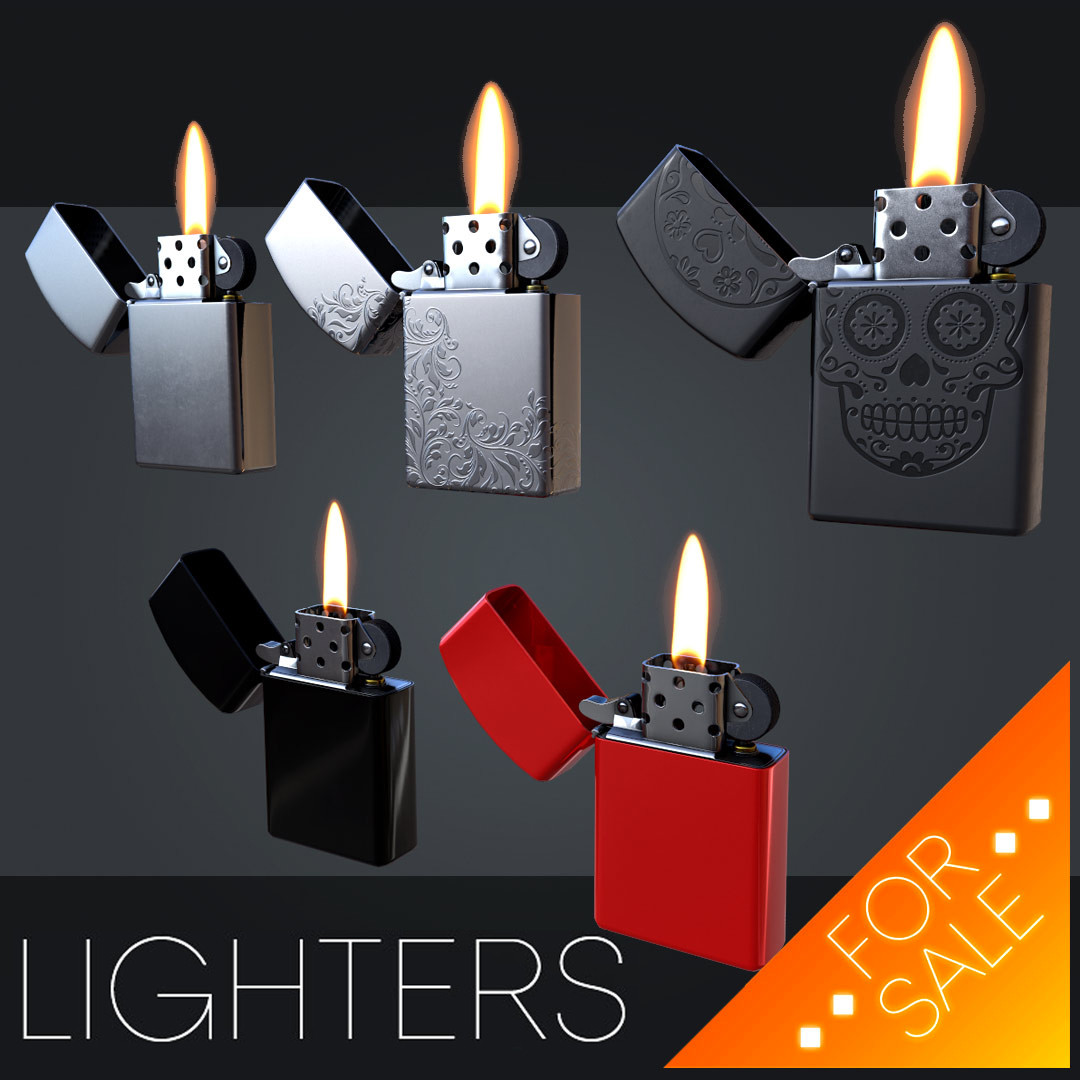 ArtStation - Oil Lighters - Available for purchase
