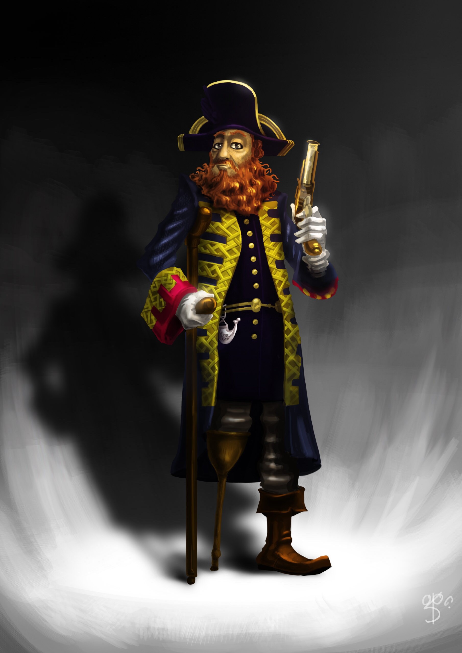 ArtStation - captain barbossa