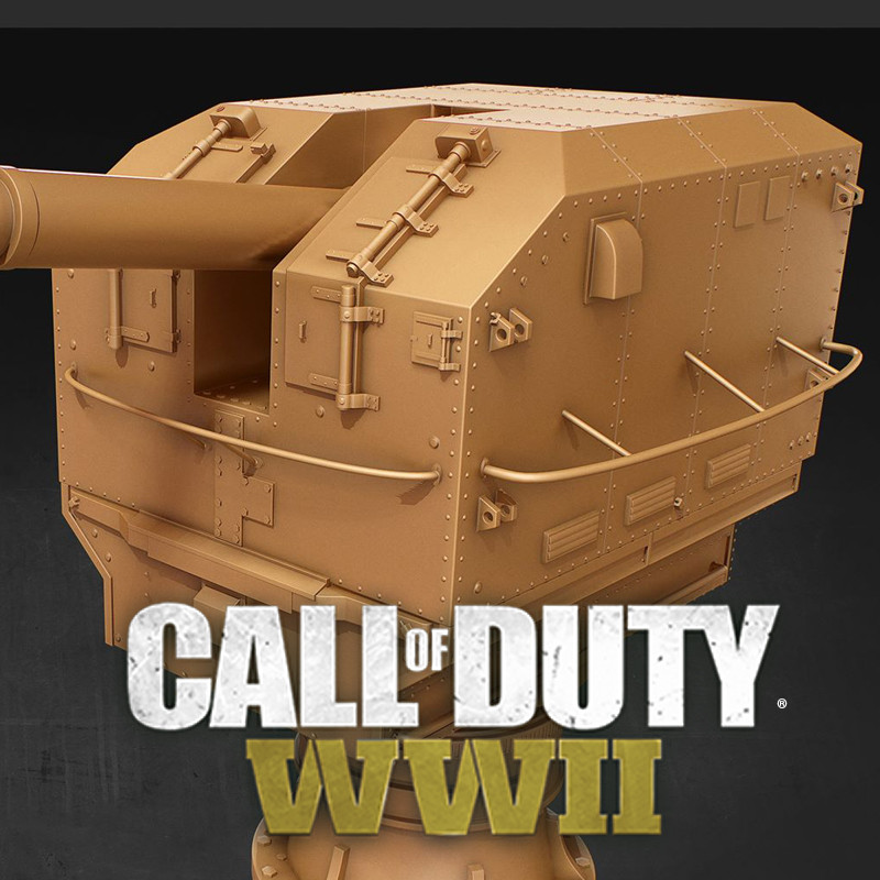 ArtStation - Call of Duty: World War II - Cannon