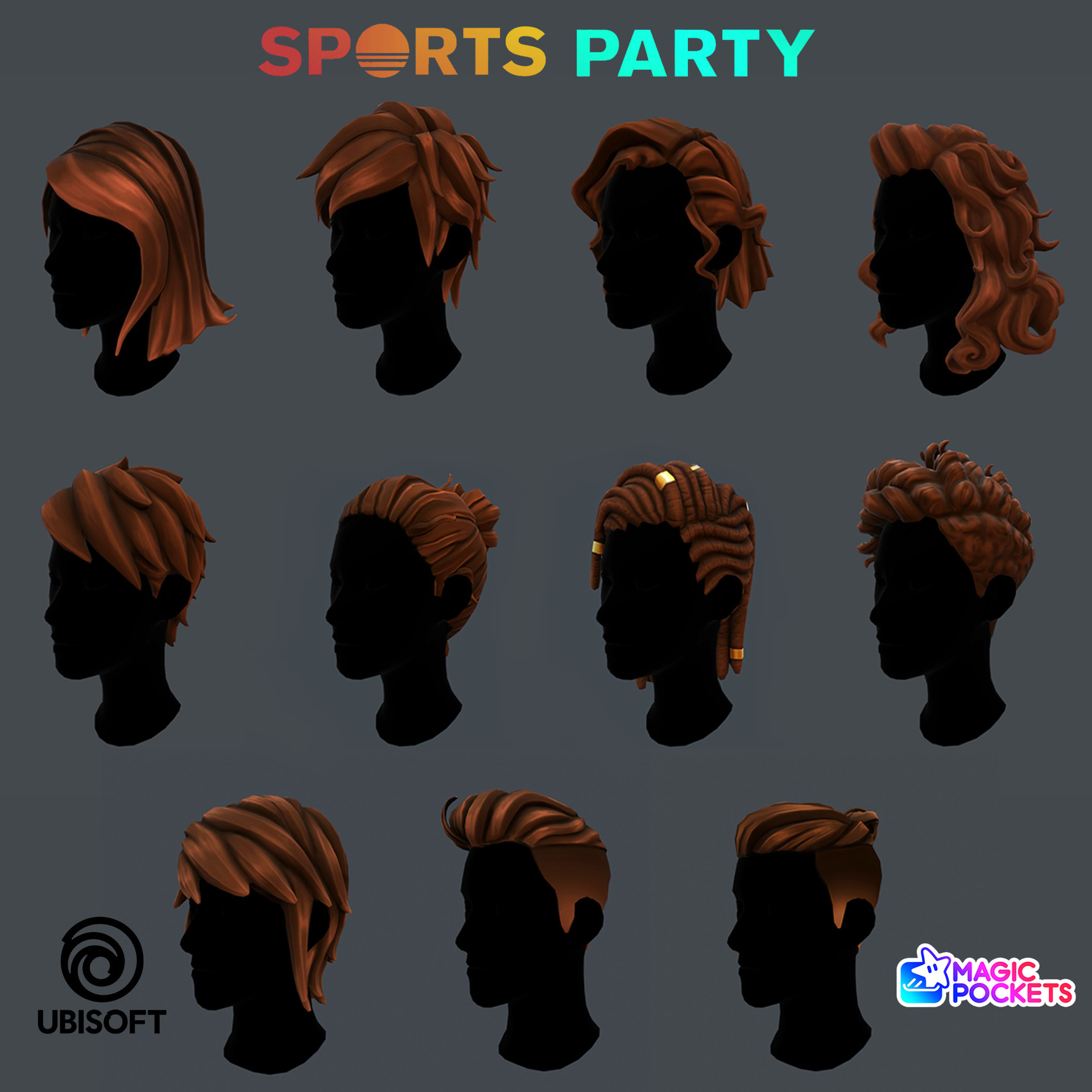 ArtStation - Haircut Sports Party