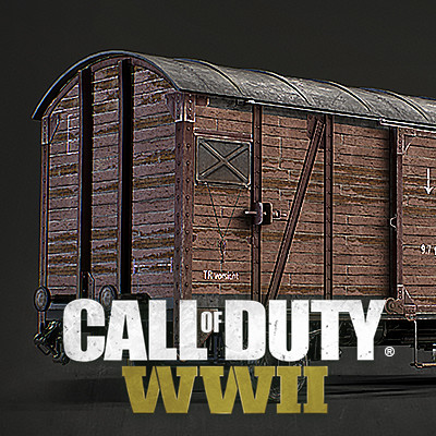 ArtStation - Call of Duty: WWII - Godscar train