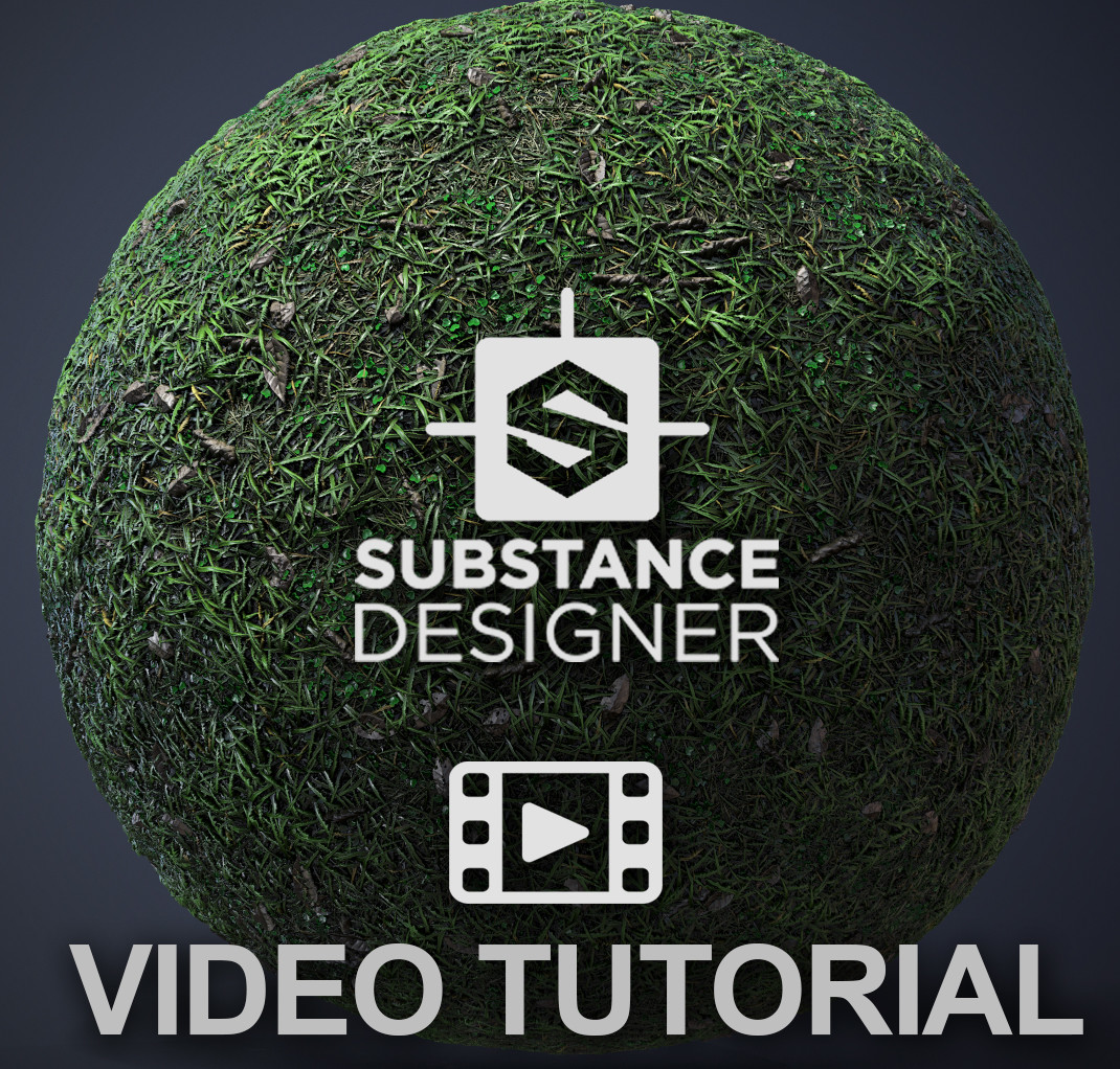 ArtStation - Substance Designer - Grass Video Tutorial