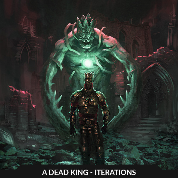 ArtStation - A dead king - iterations