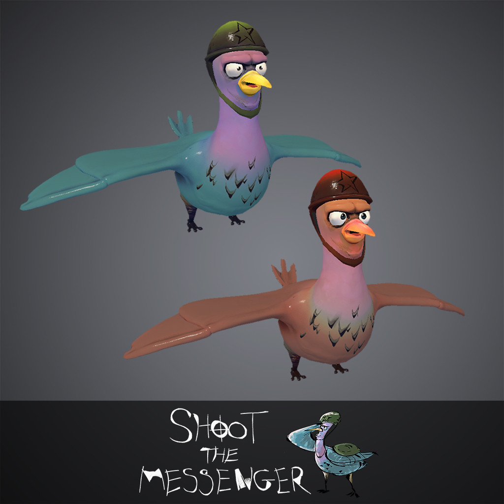 ArtStation - Shoot the Messenger: Carrier Pigeons