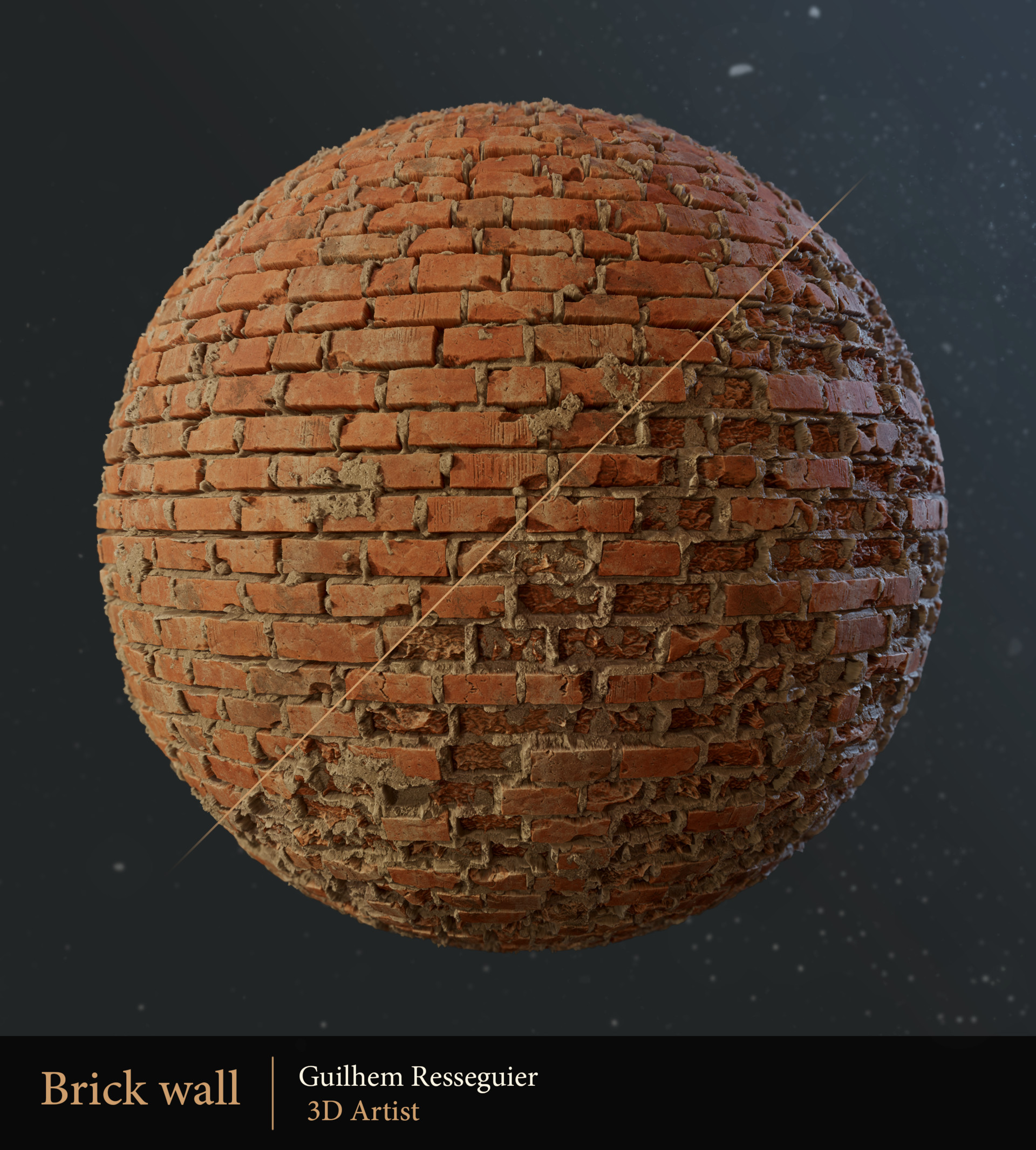 ArtStation - Brick Wall Material
