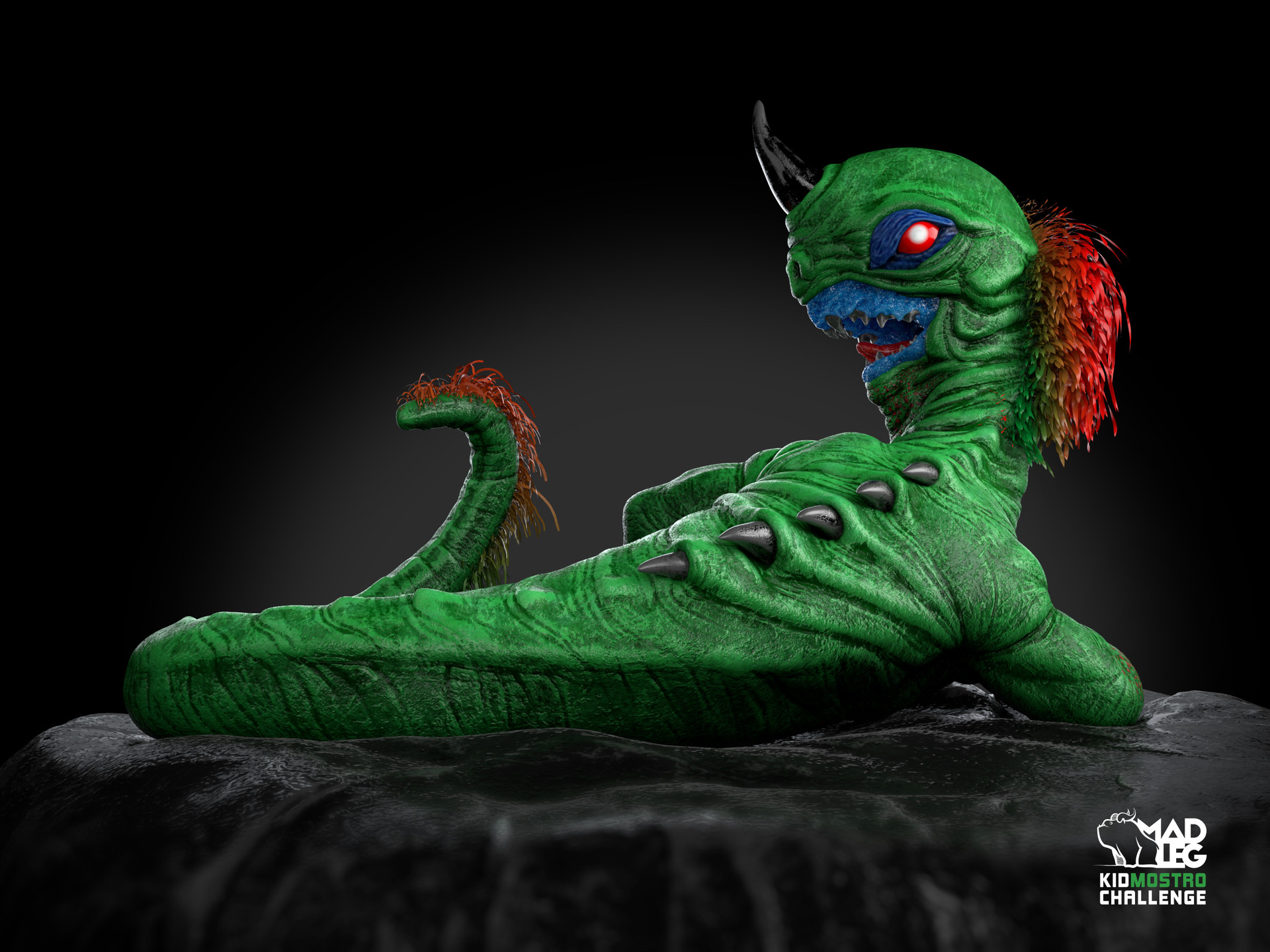 ArtStation - Kid mostro challenge