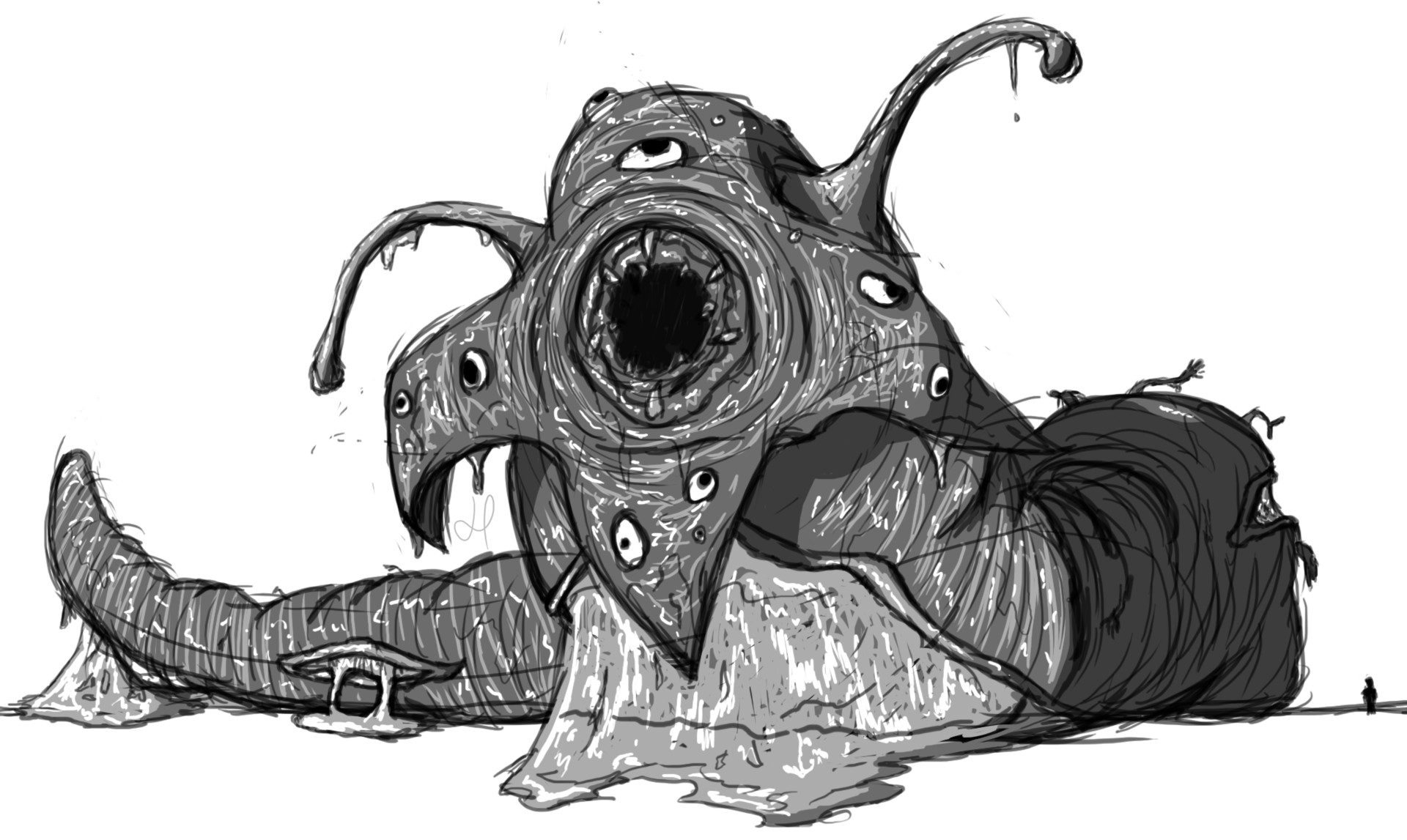 ArtStation - Monster Doodles