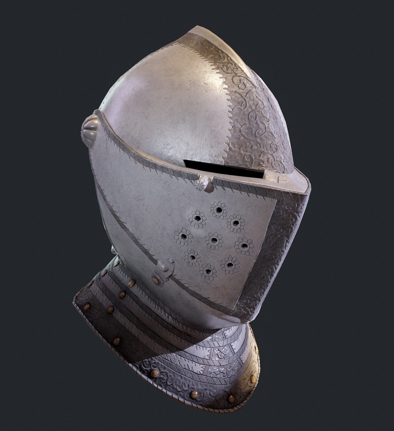 ArtStation - Knight Helmet
