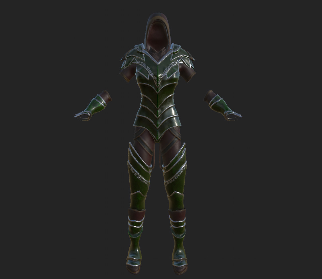 ArtStation - Ranger Outfit T2