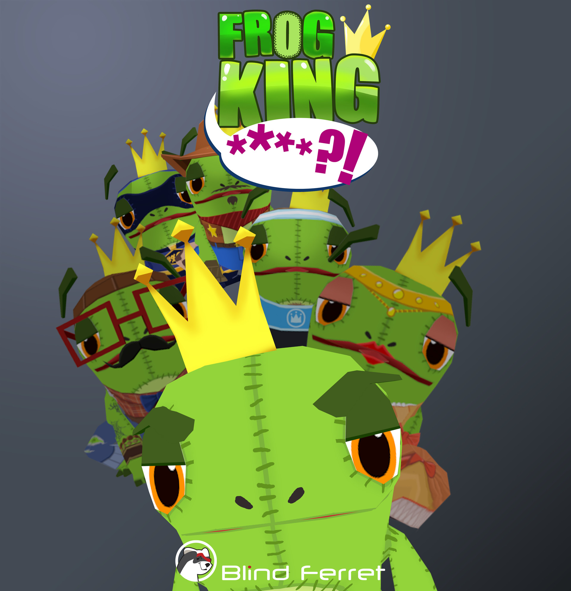 ArtStation - Frog King - Characters & Enemies