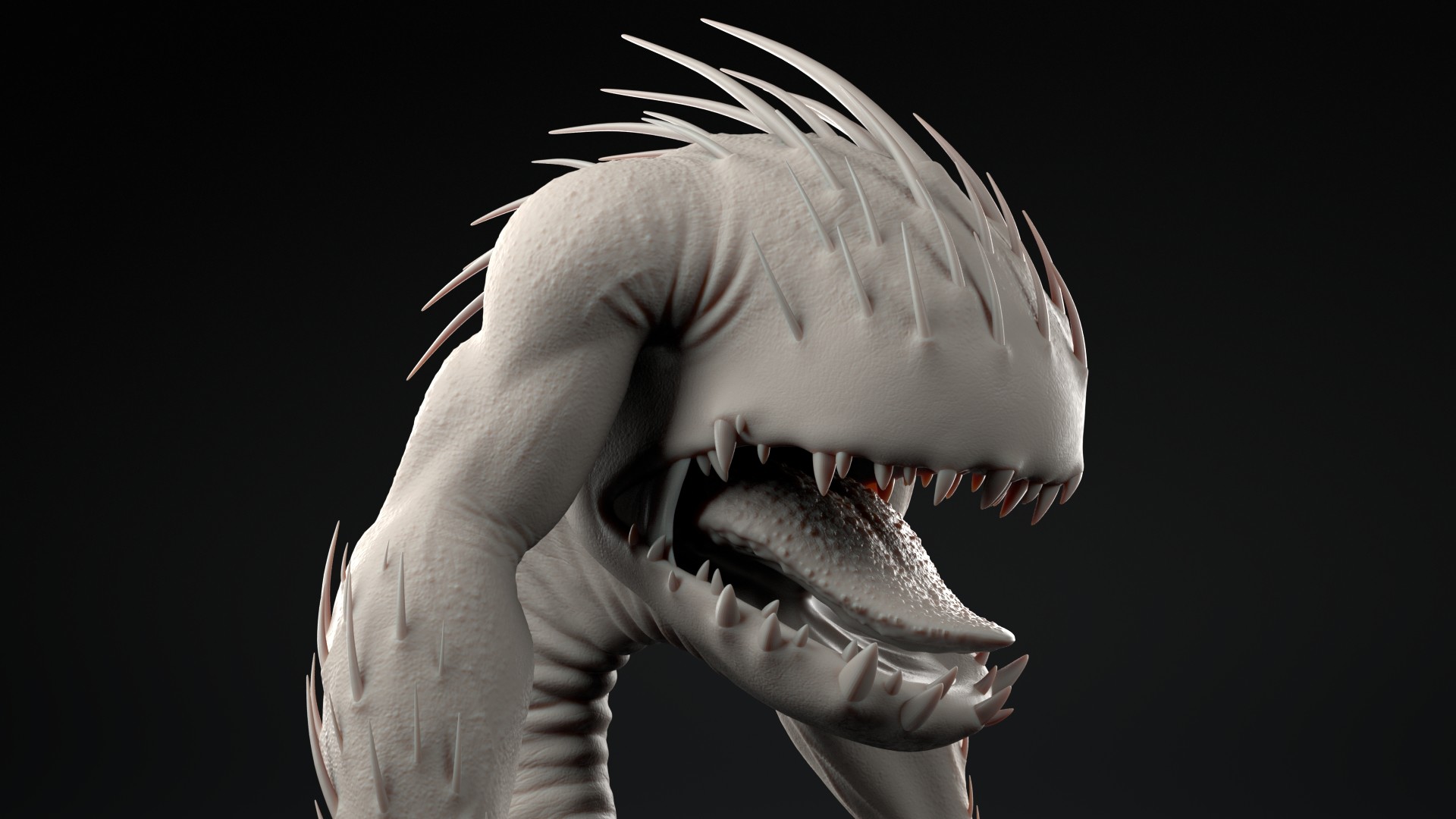 ArtStation - Creature on two hands