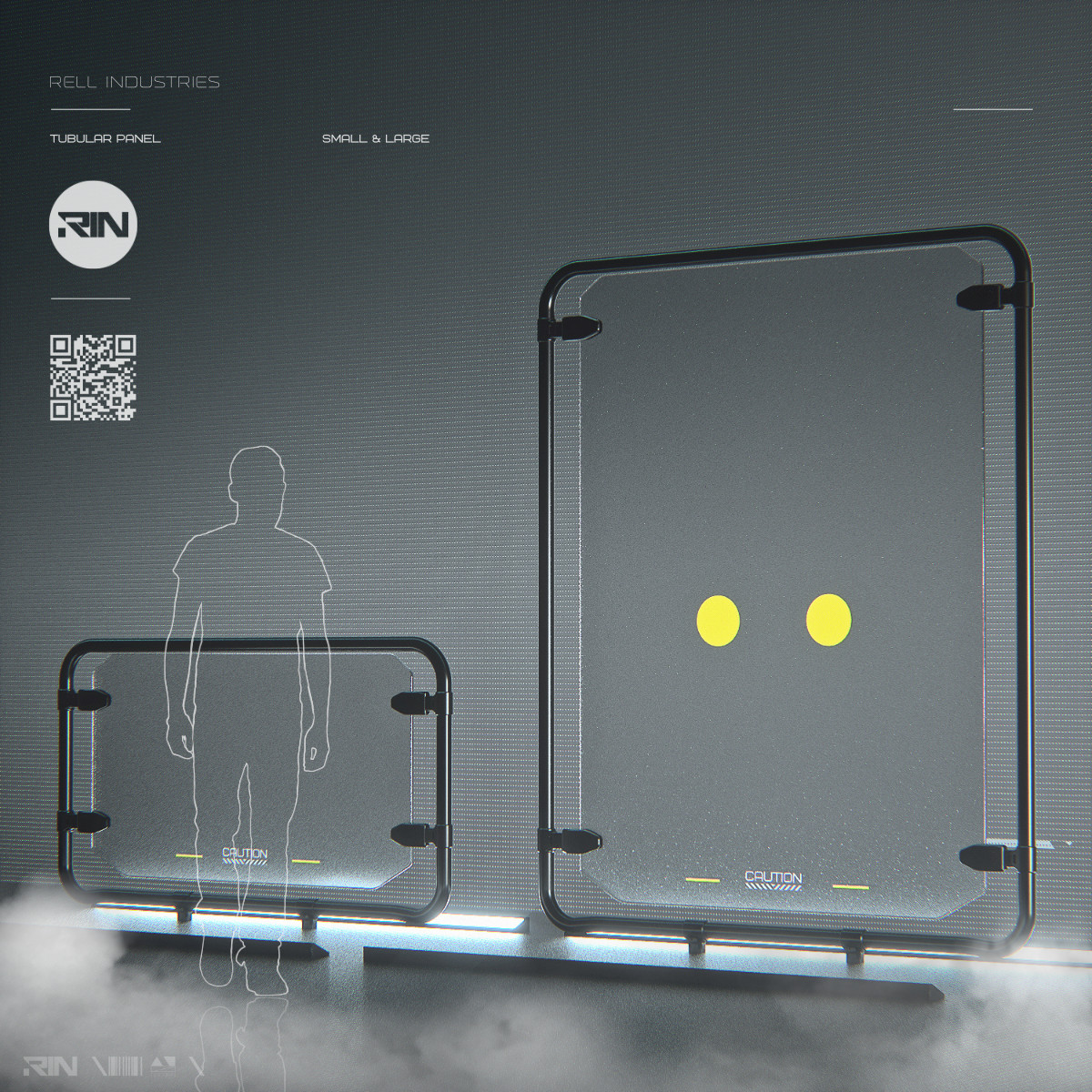ArtStation - Tubular panel Concept / small & large