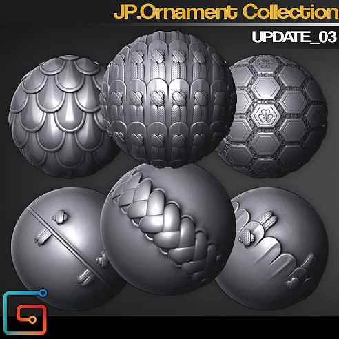 ArtStation - JP.Ornament Alpha/Trim/Tile Collection Update_03