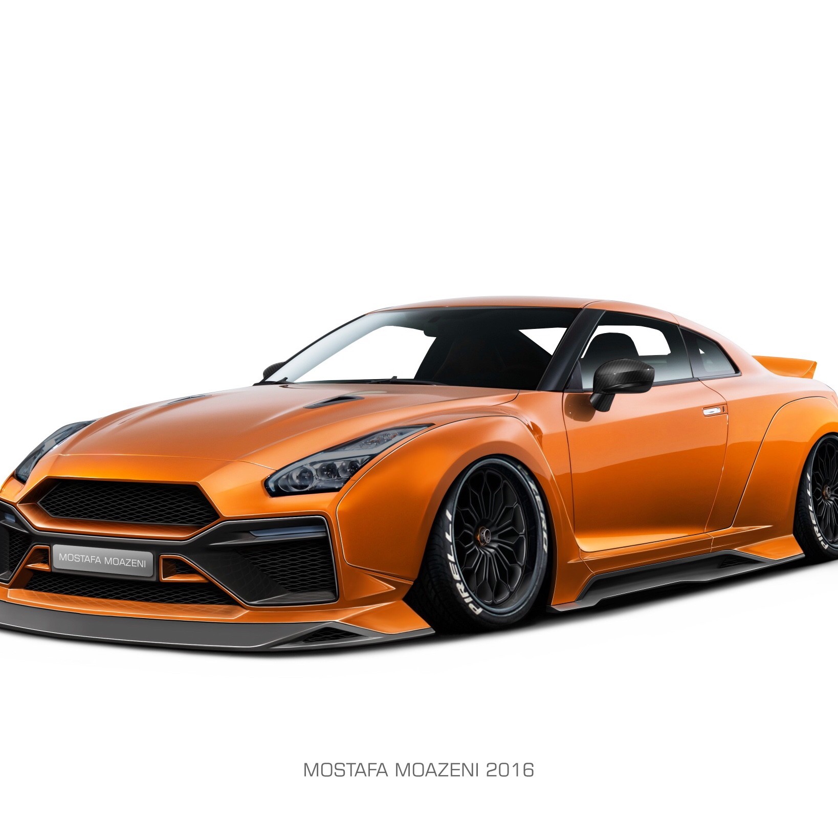 ArtStation - Nissan GTR 2016 Full bodykit