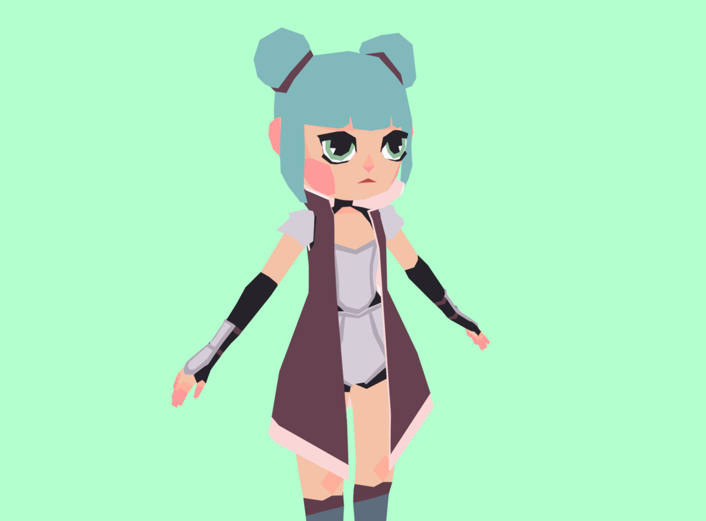 ArtStation - Game Jam - Low Poly Player Character