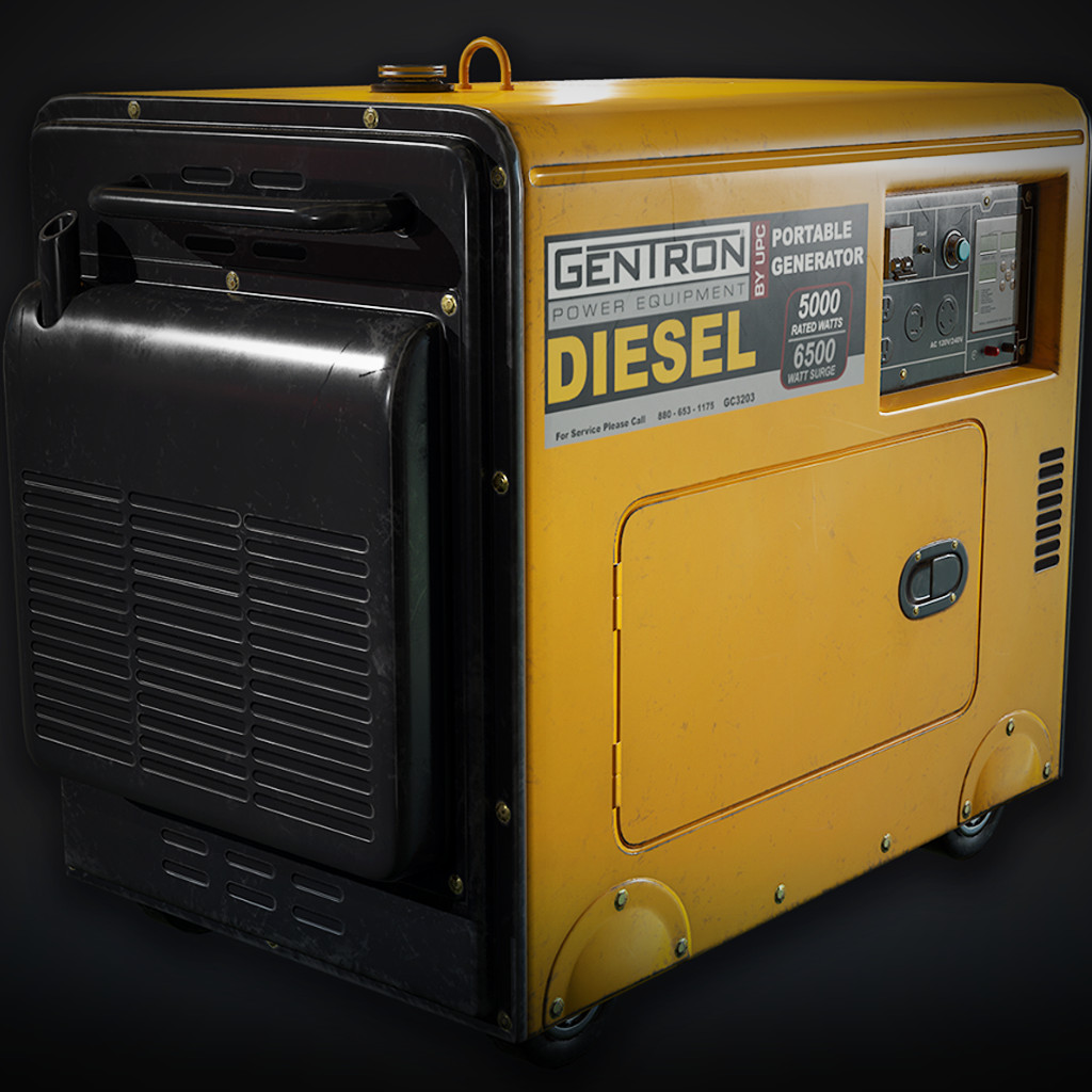 ArtStation - GenTron: Portable Generator