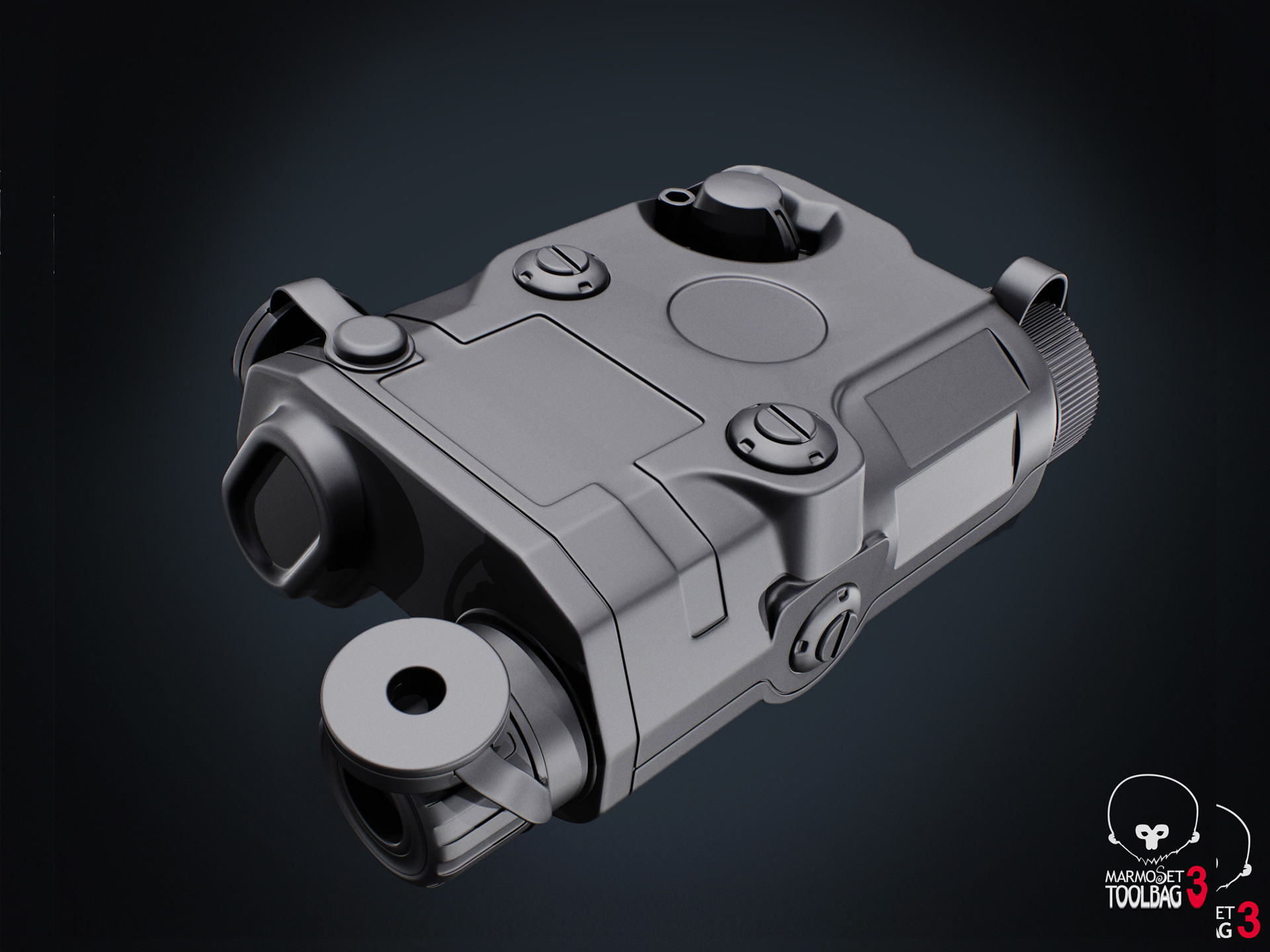 ArtStation - AN/PEQ-15 (High Poly)