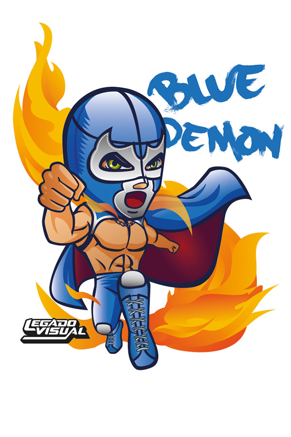 ArtStation - Blue Demon