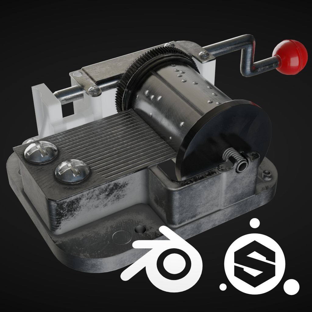 ArtStation - Used Music Box (Hero Asset)