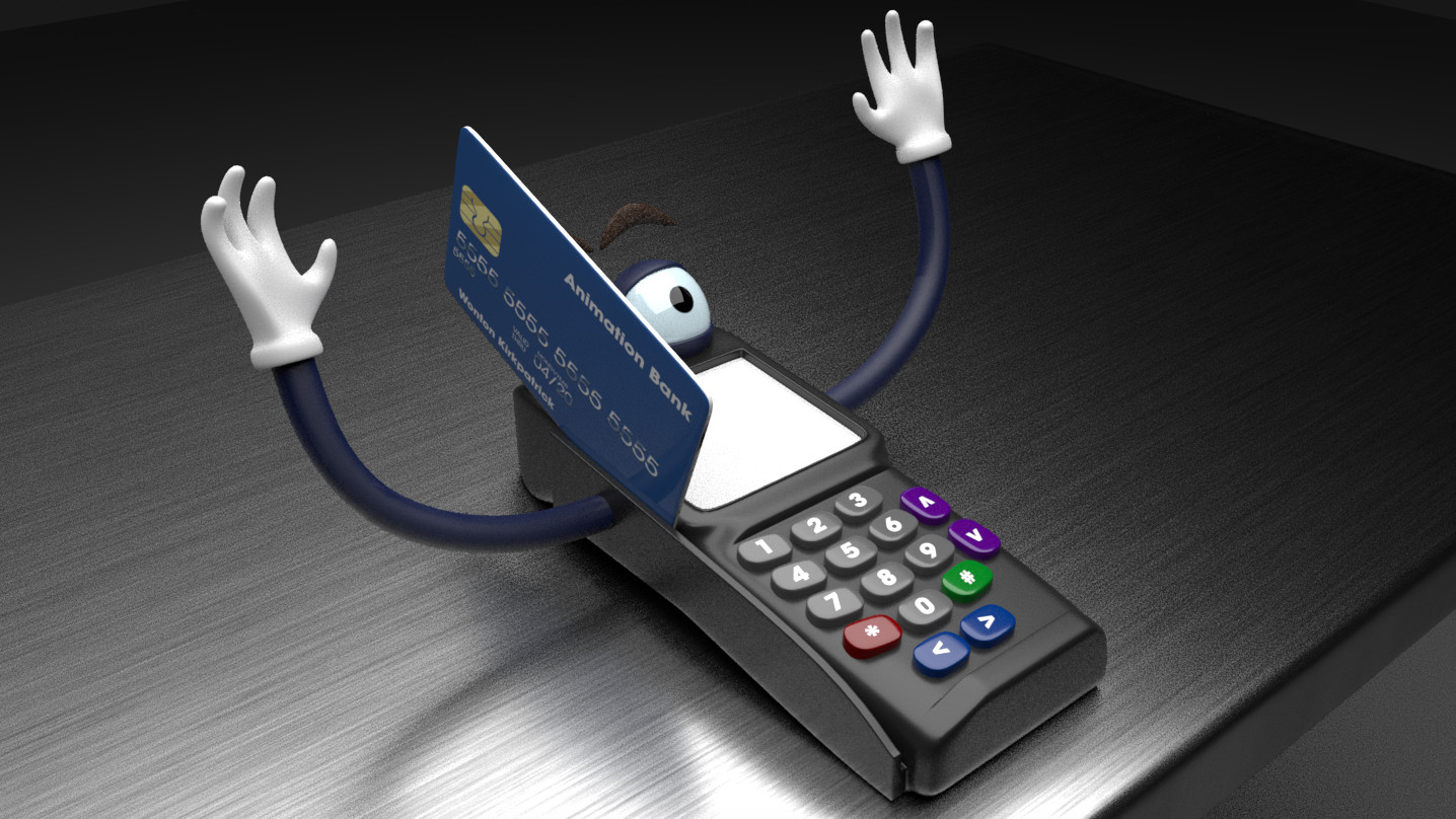 ArtStation - Credit Card Swiper
