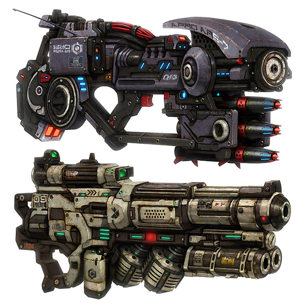 ArtStation - Rapture Gun & Revenge