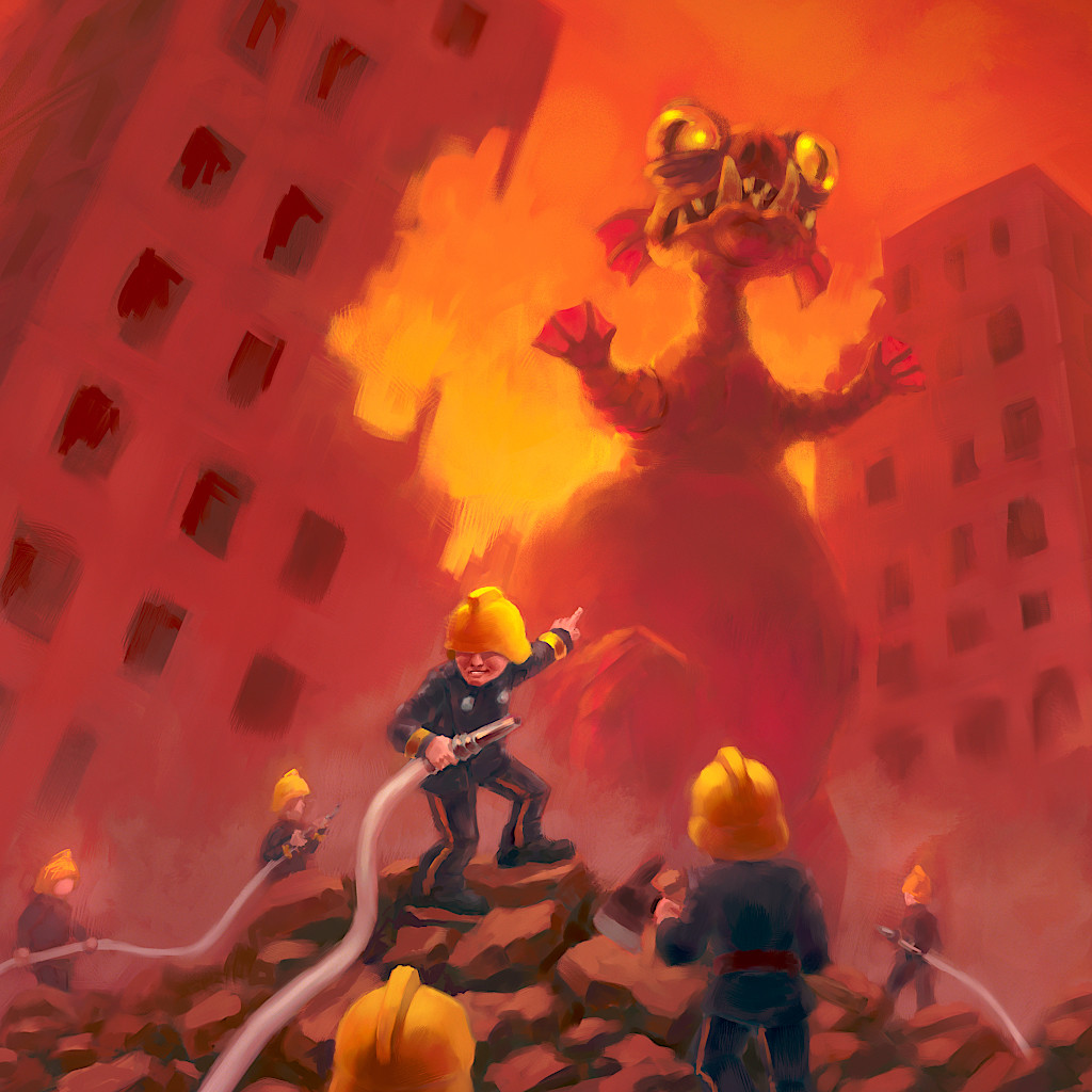 ArtStation - Monster Attack